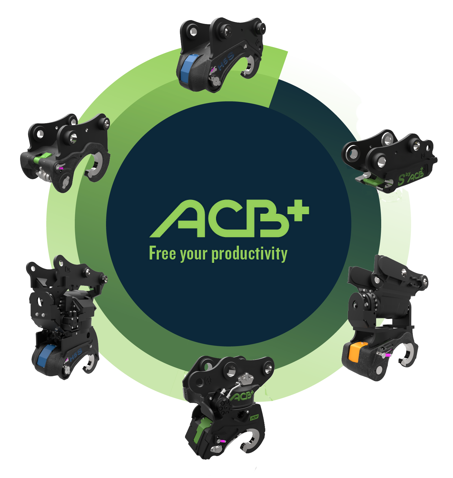 Quick couplers for excavators